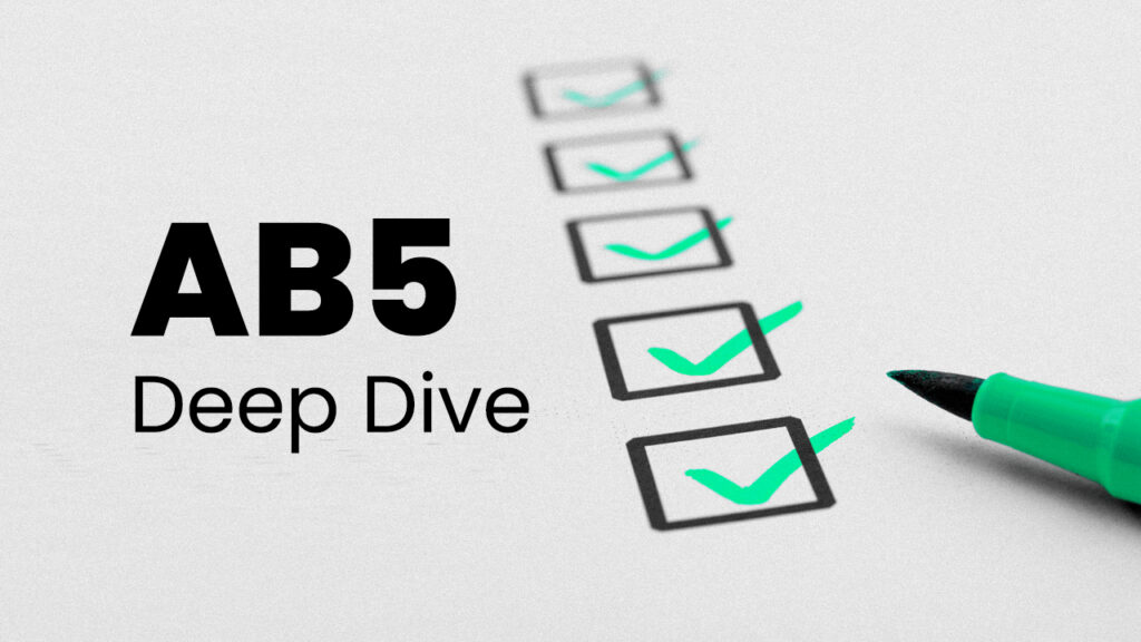 AB5 & the Trucking Industry: How a CA Bill Impacts Capacity